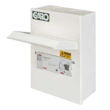 Garo 40A EV Metal Clad Distribution Board with Type A RCBO and PME ...