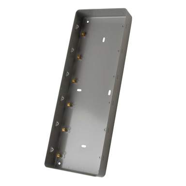 Schneider GET 18 and 24 Gang Surface Metal Back Box with Knockouts ...