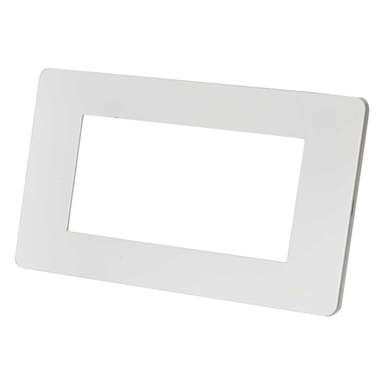 Schneider GET Ultimate 2 Gang 4 Module Screwless Face Plate Painted ...