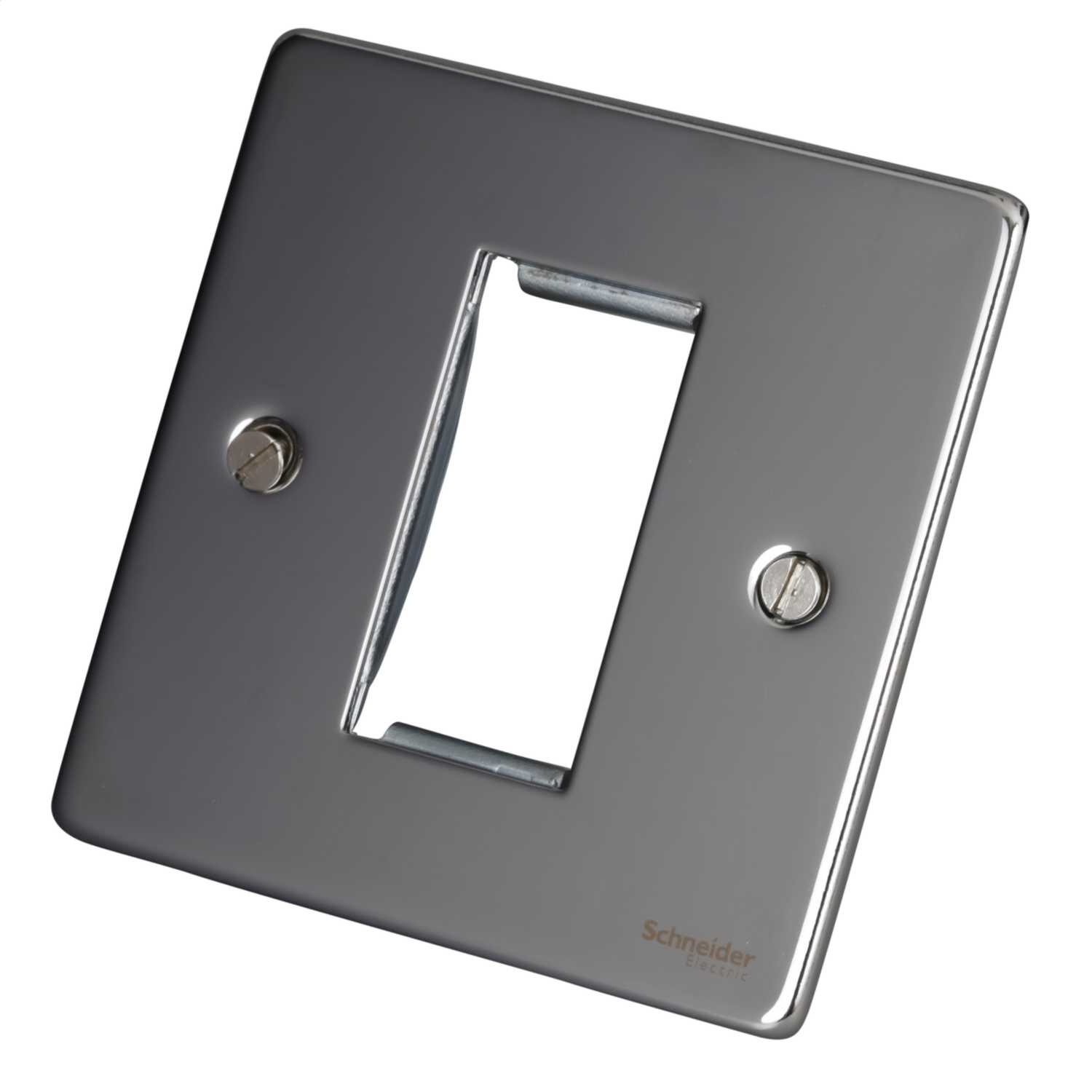 Schneider GET Ultimate GET Ultimate 1 Gang 1 Module Face Plate Polished ...