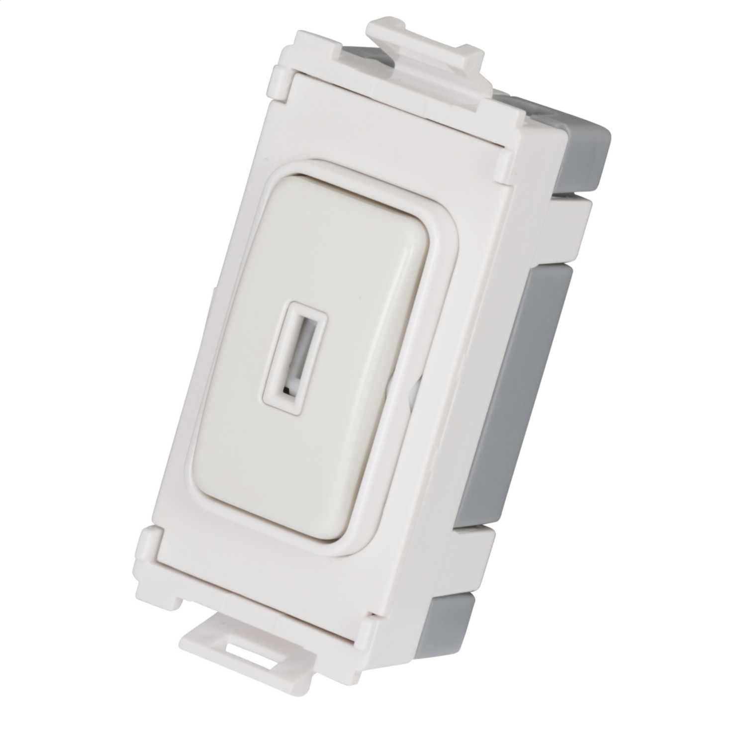 Schneider GET Ultimate 20A 2 Way Grid Key Switch Painted White White ...