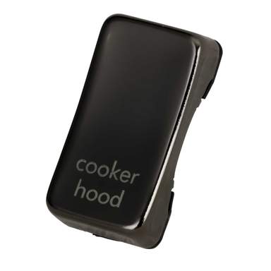 Schneider GET Ultimate Grid Switch Rocker Cap marked Cooker Hood Black ...