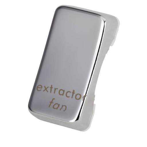 Schneider GET Ultimate Grid Switch Rocker Cap marked Extractor Fan ...