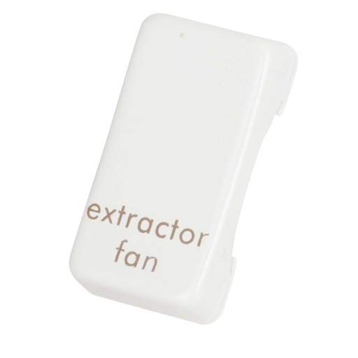 Schneider GET Ultimate Grid Switch Rocker Cap marked Extractor Fan ...