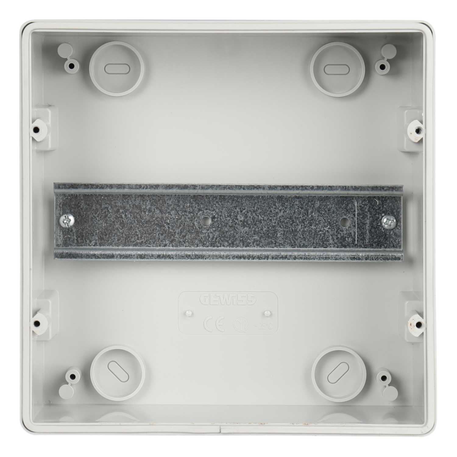 Gewiss GW40001 4 Module Enclosure Insulated Surface Mounted IP55