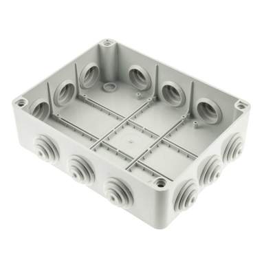 Gewiss 254mm x 200mm x 98mm PVC Adaptable Box Grey IP55 (GW44008) | CEF