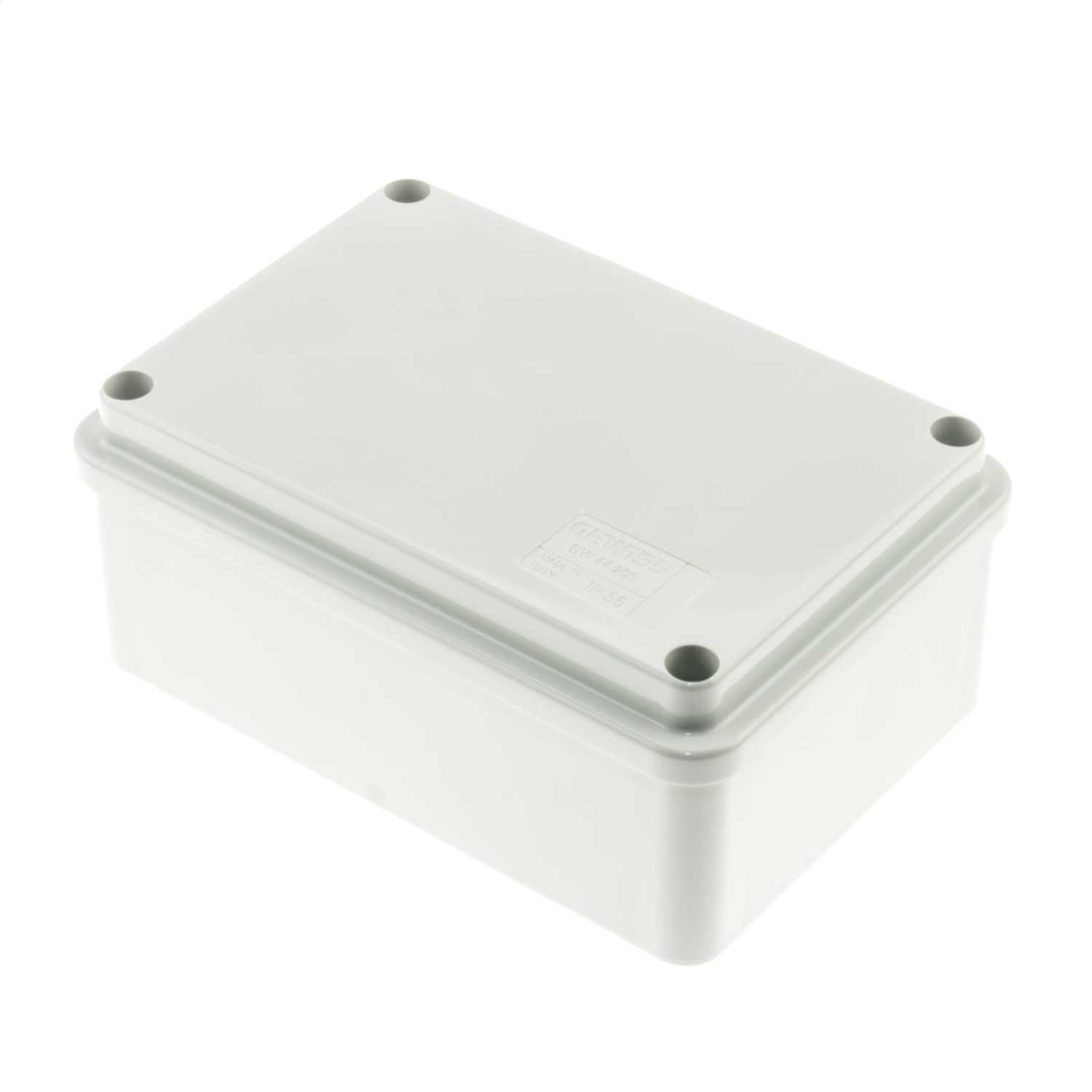 Gewiss 129mm x 89mm x 58mm PVC Adaptable Box Grey IP56 (GW44205) | CEF