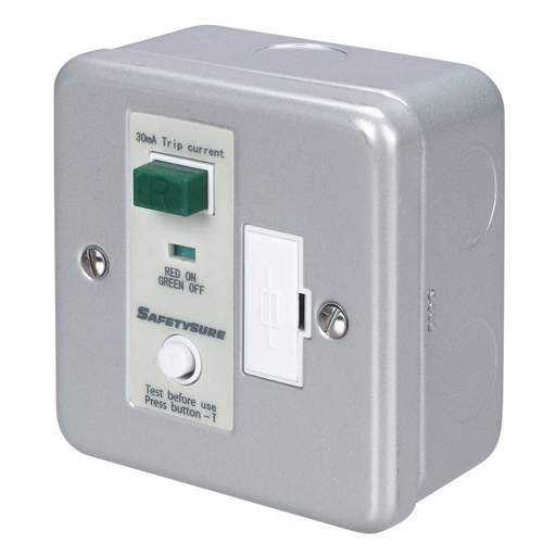 Greenbrook 13A DP RCD Fused Spur Metal Clad (M92M) | CEF