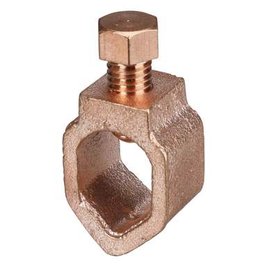 Norslo ⅜" Brass Clamp for Earth Rod Brass (NC38E) | CEF