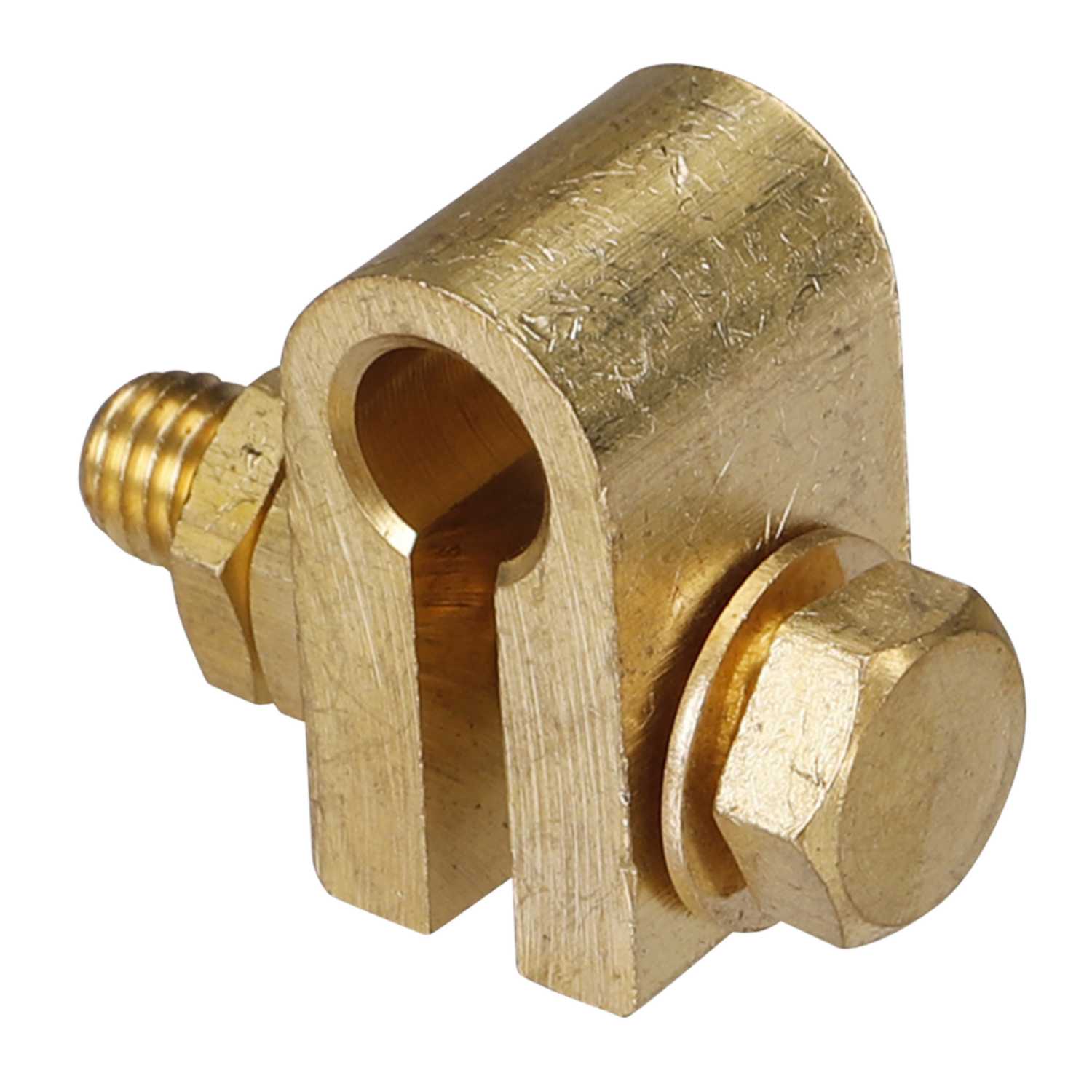 Norslo 3/8" Brass Clamp for Earth Rod (NRC38E) | CEF