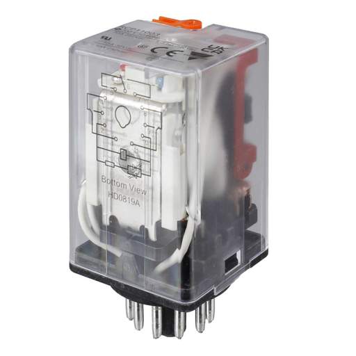 Greenbrook 11 Pin 230V AC 10A 3 Pole Changeover Plug In Relay (PRR311 ...