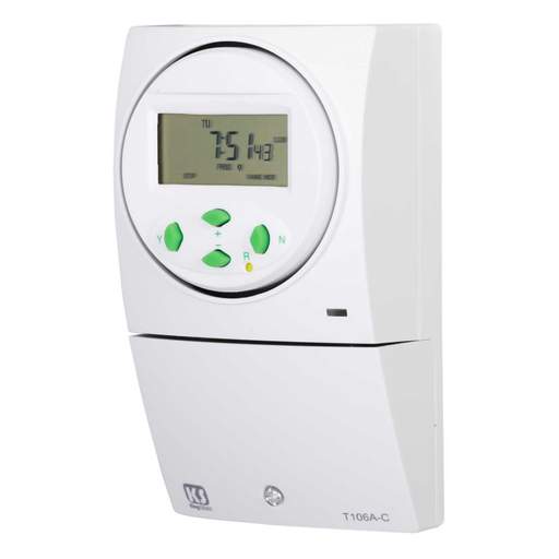 Greenbrook 7 Day / 24 Hour Electronic Timer with Battery Back Up (T106A ...