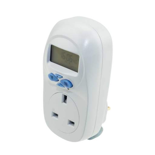Greenbrook 7 Day Electronic Plug In Timer Adaptor (T17B) | CEF