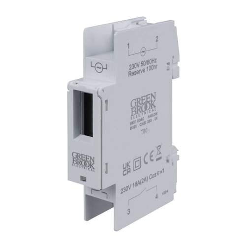 Greenbrook DIN Rail Time Switch (T80) | CEF