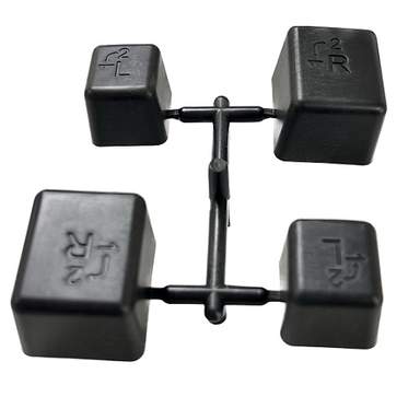 GSE Integration WEDGES-TWINPACK EPDM Wedges Twin Pack (2 x Left / 2 x ...