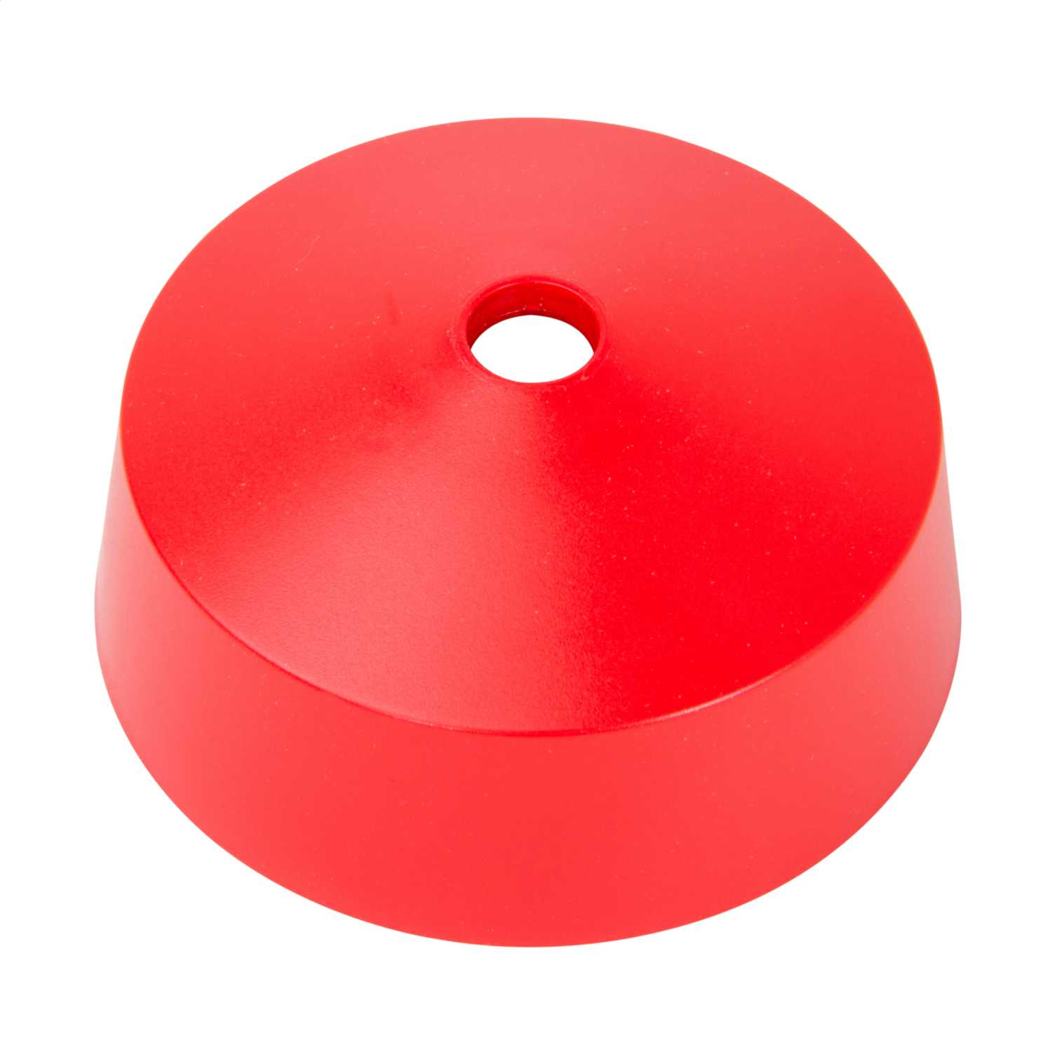 Hager Klik 6A 3 Pin Ceiling Rose Cover Red (A1/R) | CEF