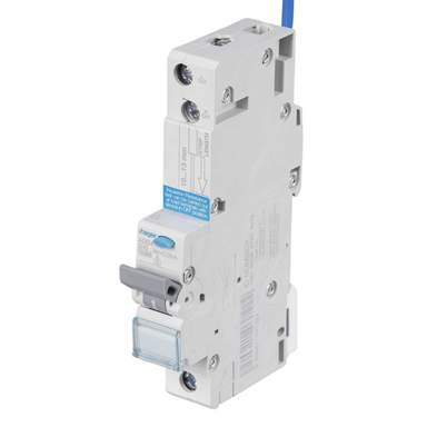 Hager 10A Single Pole 1 Module D Curve 10kA 30mA Type A RCBO (ADD410U) | CEF