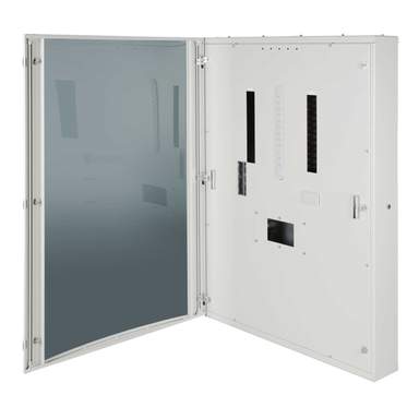 Hager 8 Way 400A TP+N MCCB Panelboard without Incomer (JF408BG) | CEF
