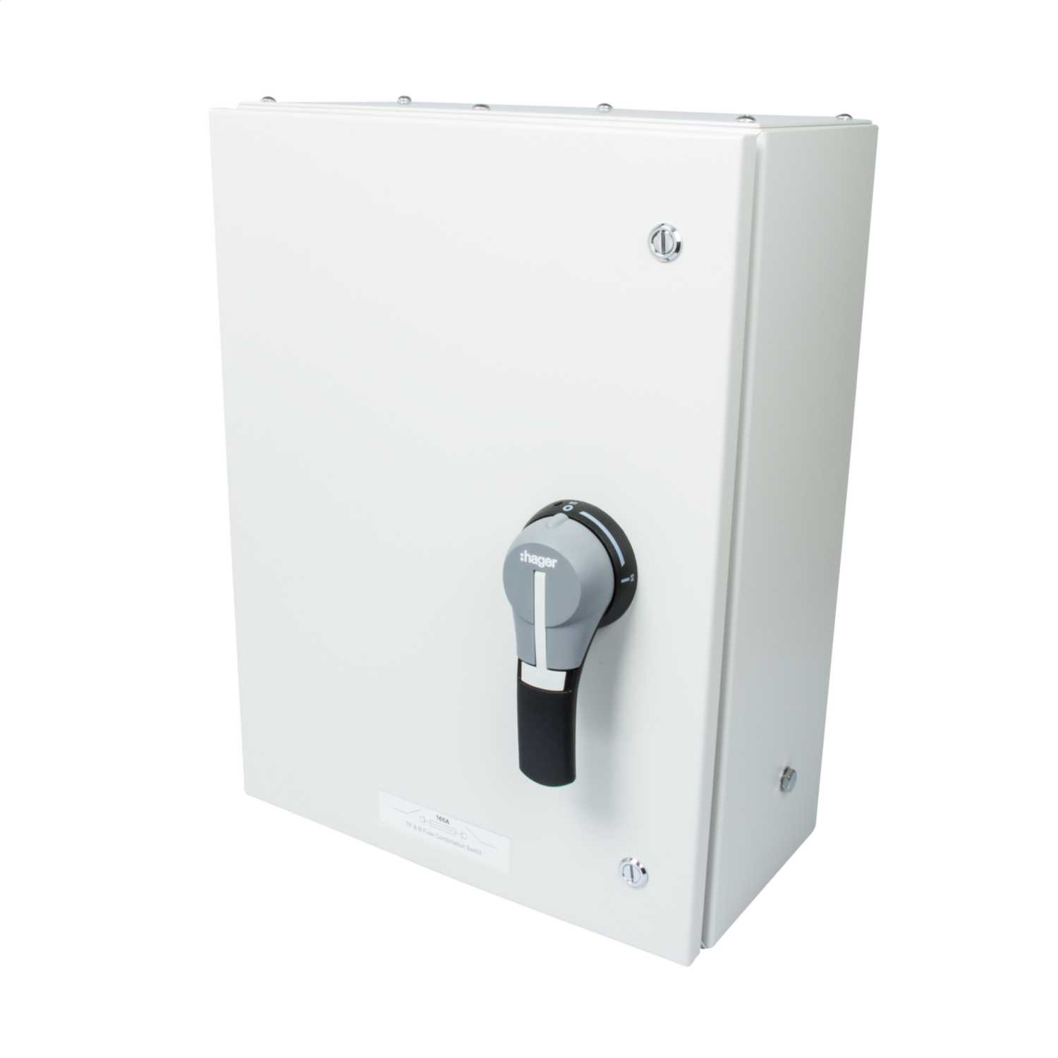 Hager 160A TP+N Metal Fused Switch (JFG316U) | CEF