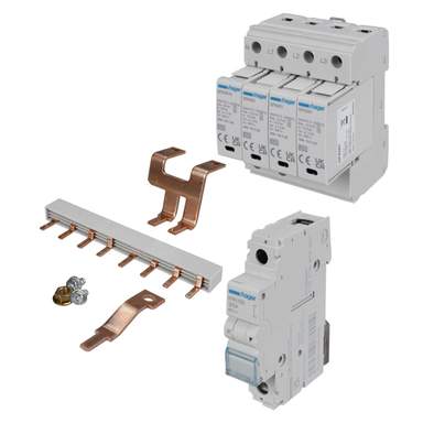 Hager 125A Surge Protection Kit Type 1 / 2 (JK101SPD) | CEF