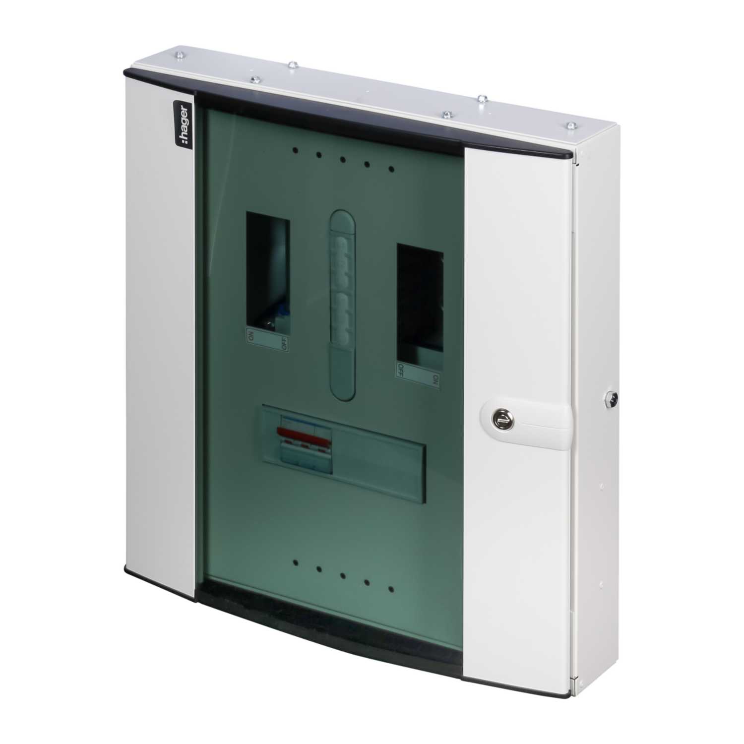 Hager 4 Way TP+N Type B Distribution Board with 125A Incomer (JK104BGSD ...