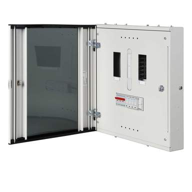 Hager 4 Way 125A TP+N Type B Distribution Board with Incomer and Type 2 ...