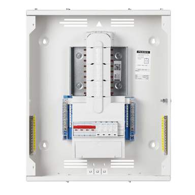 Hager 6 Way 125A TP+N Type B Distribution Board with Incomer and Type 2 ...