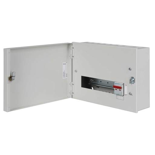 Hager 100A 10 Way Type A SP+N Metalclad Distribution Board with Incomer ...
