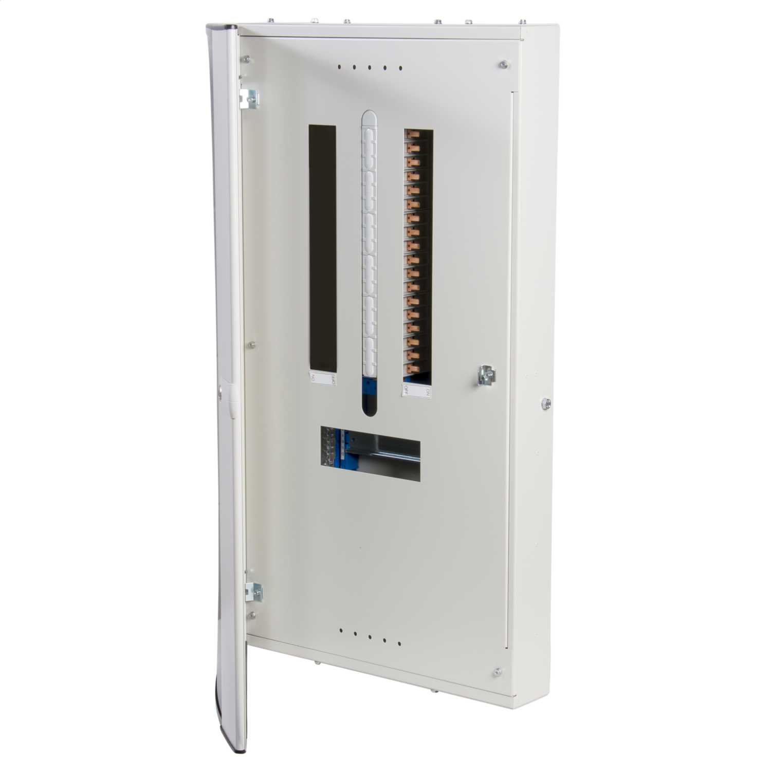 Hager 12 Way 125 Amp TP+N Type B Distribution Board without Incomer ...