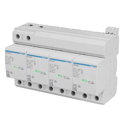 Hager 250A Surge Protection Kit Type 1 (JK201SPD) | CEF