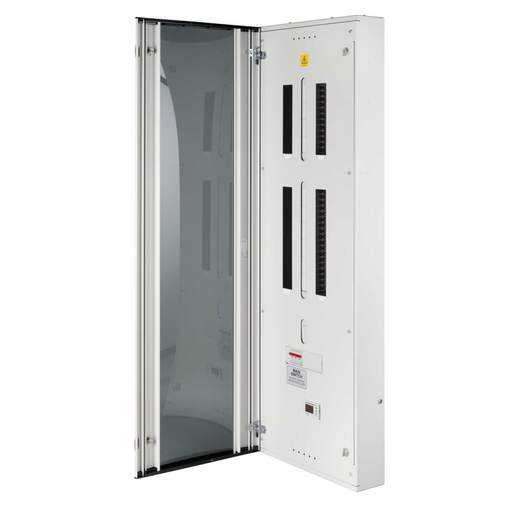 Hager 12+8 Way Dual Metered TP+N Power and Lighting Board with 125A ...