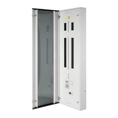 Hager 16+4 Way Dual Metered TP+N Power and Lighting Board with 125A ...
