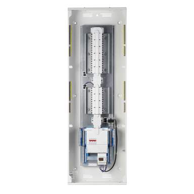 Hager 8+12 Way Dual Metered TP+N Power and Lighting Board with 125A ...