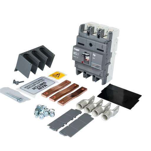 Hager 250A Triple Pole Isolator Incomer Kit (JN223BS) | CEF