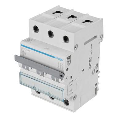 Hager 10A Triple Pole 10kA C Curve MCB (NCN310N) | CEF