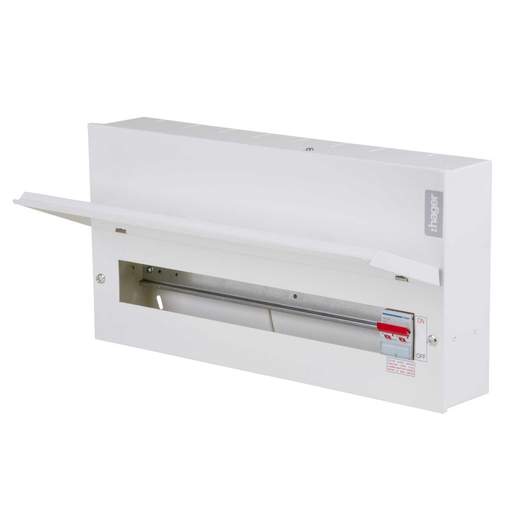 Hager 20 Way 100A Isolator Incomer Metal Clad Consumer Unit (VML120) | CEF
