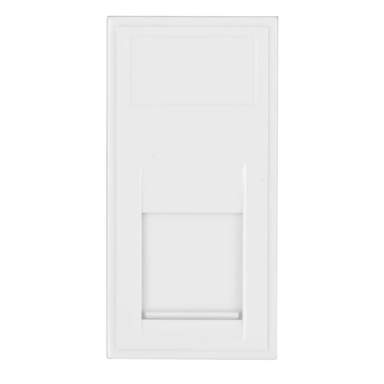 Hager Sollysta RJ11 Euro Module White (WMMRJ11) | CEF