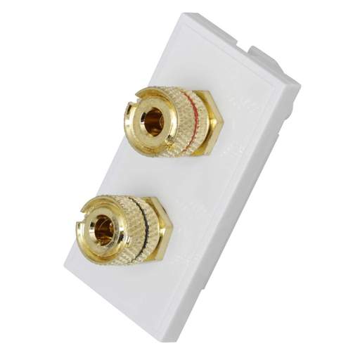 Hager Sollysta Speaker Terminal Euro Module White (WMMSP) | CEF