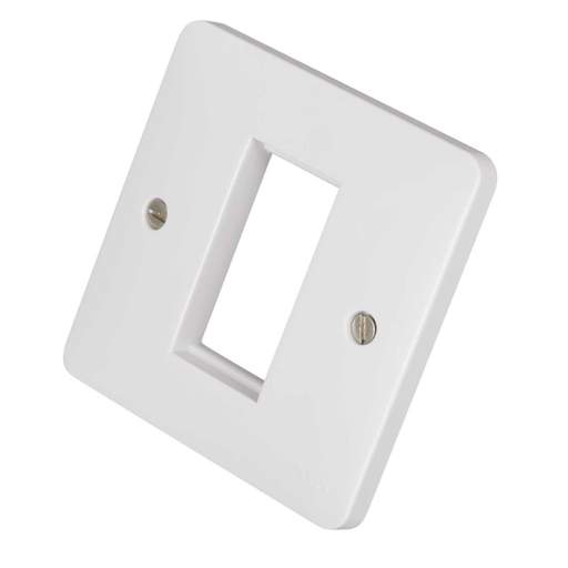 Hager Sollysta 1 Gang 1 Euro Module Front Plate (WMP1EU) | CEF