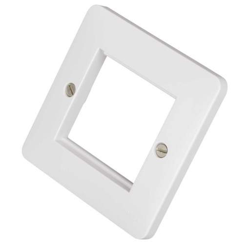 Hager Sollysta 1 Gang 2 Euro Module Front Plate (WMP2EU) | CEF