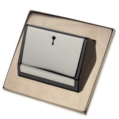 Hamilton Hartland Hotel Key Card Switch Black Insert Black Nickel ...