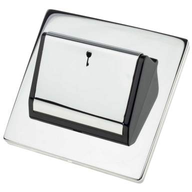 Hamilton Sheer Hotel Key Card Switch Black Insert Bright Chrome ...