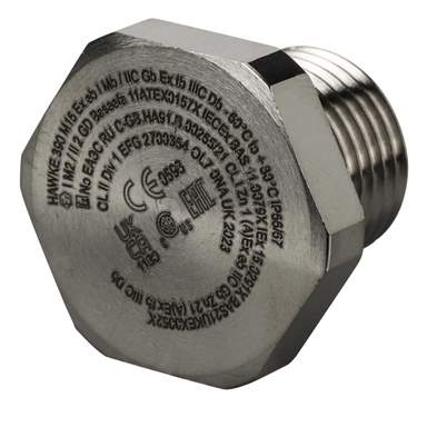 Hawke M16 390 EXE / EXT Hex Head Nickel Plated Brass Stopping Plug ...