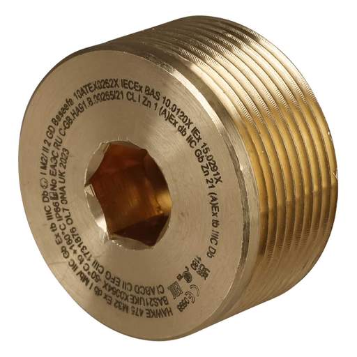 Hawke M32 475 EXD Tamperproof Brass Stopping Plug (Sold in 1's) (475M32 ...
