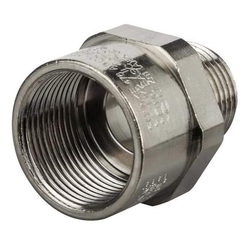 Hawke M20 Male x M25 Female EXD / EXE Nickel Plated Brass Adaptor (Sold ...