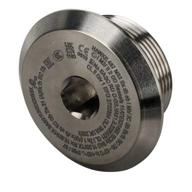 Hawke M32 487 EXD / EXE Dome Head Nickel Plated Brass Stopping Plug ...