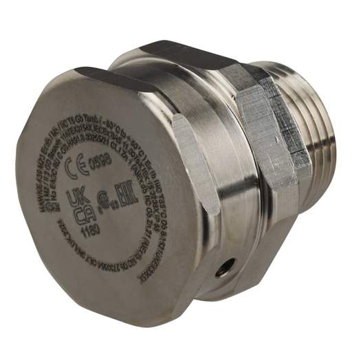 Hawke M20 EXD / EXT Nickel Plated Brass Breather Drain (Sold in 1's ...