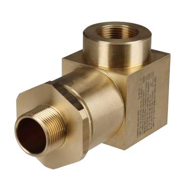 Hawke M25 Male x M25 Female EXD/EXE Brass Swivel 90° Elbow (Sold in 1's ...