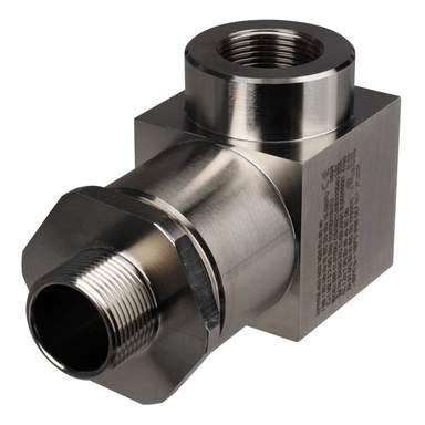 Hawke M25 Male x M25 Female EXD/EXE Nickel Plated Brass Swivel 90 ...