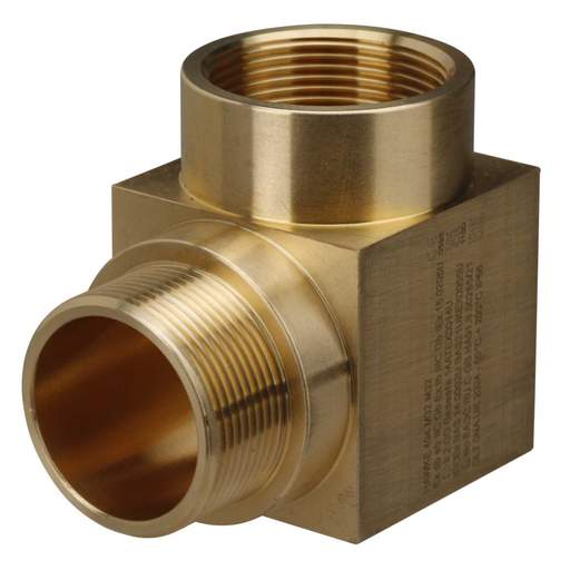 Hawke M32 Male x M32 Female EXD/EXE Brass Fixed 90° Elbow (Sold in 1's ...